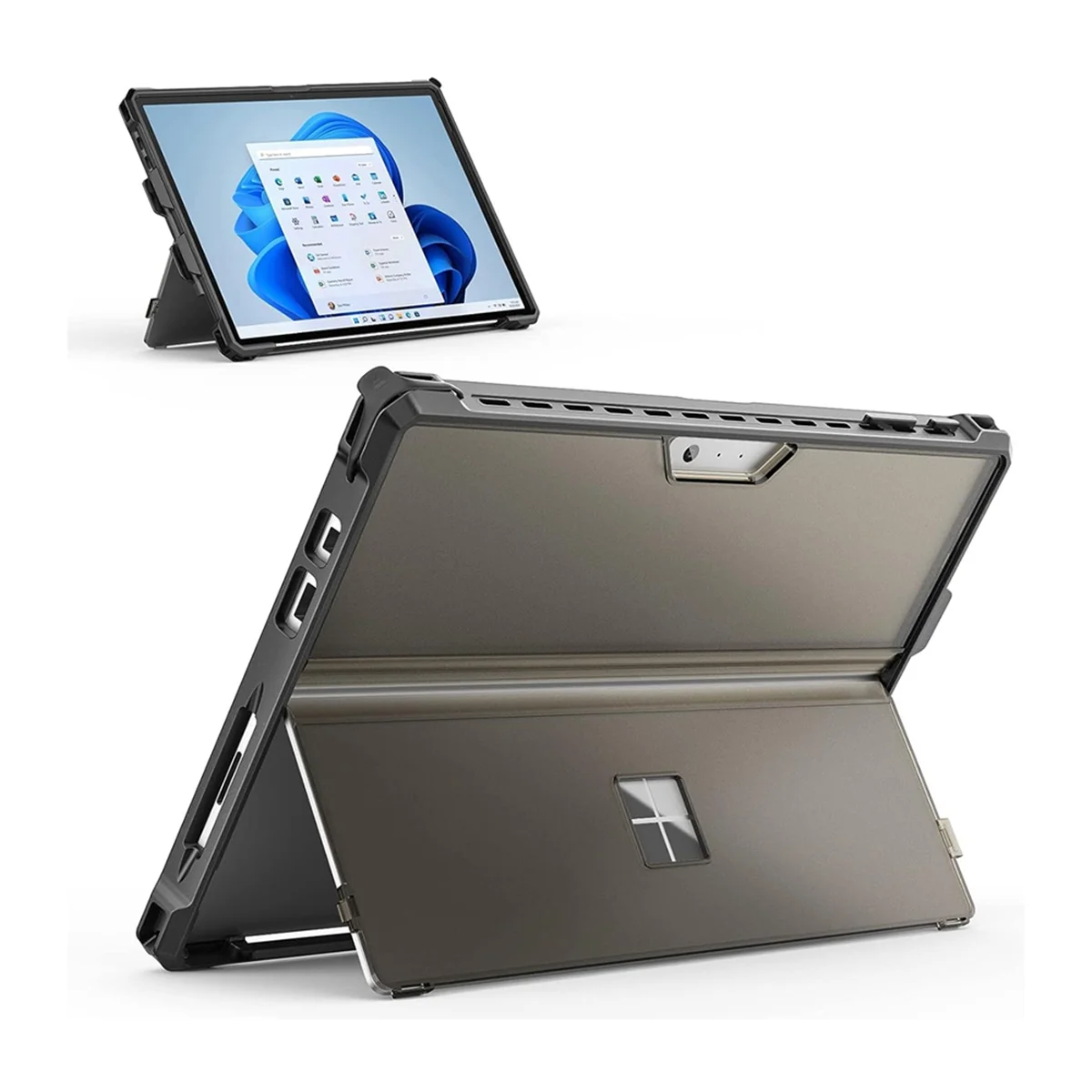 Shell-Hard-Case-para-Microsoft-Surface-Pro-prova-de-choque-Folio ...