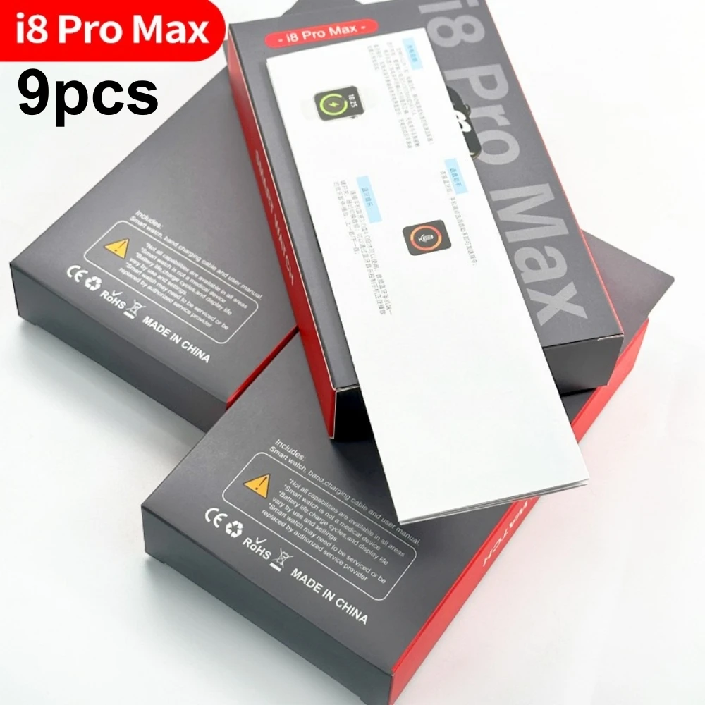 9PCS-i8-Pro-Max-Smart-Watch-Watch-8-Bluetooth-Call-Smartwatch-1-73-Inch ...