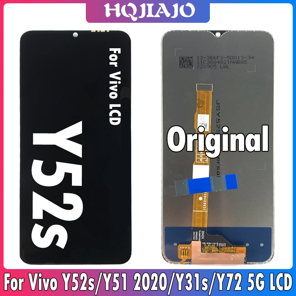 Pantalla LCD Original para Vivo Y52s Y53s Y51 (2020) Y31S Y31, montaje ...