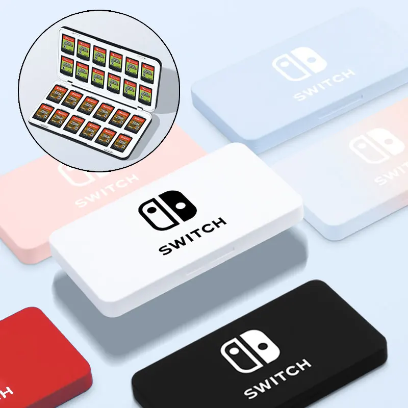 24-in-1-Game-Cards-Storage-Case-For-Nintendo-Switch-Oled-Fashion-Color ...