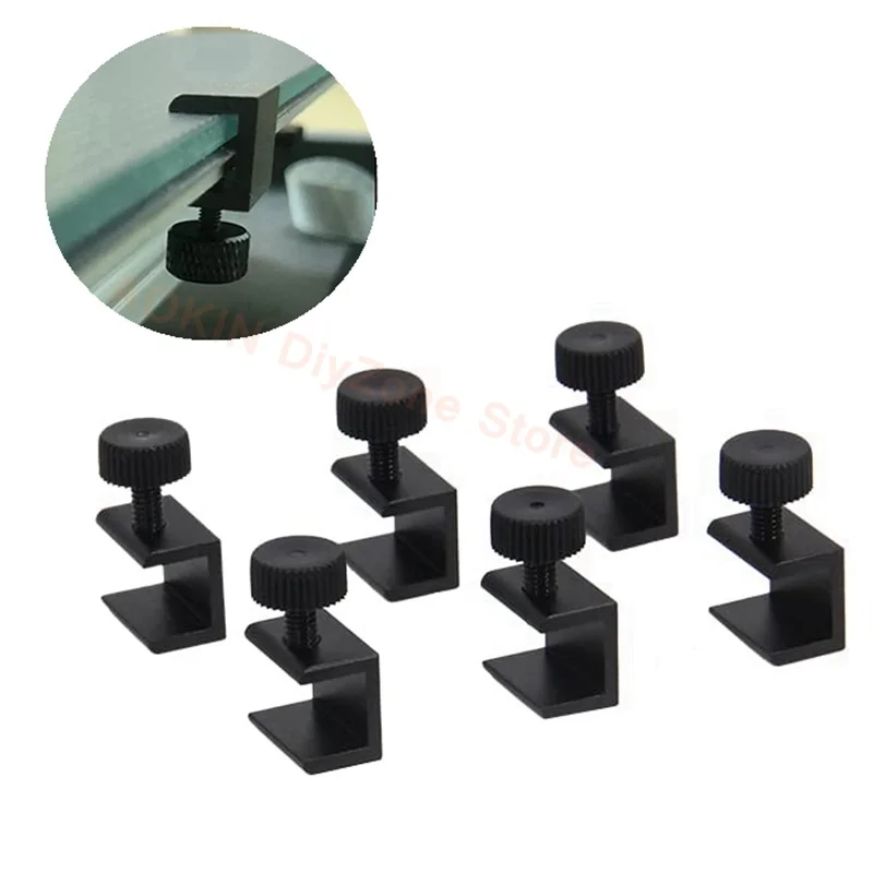 3D Printer Glass Bed Clamps Adjustable Heat Bed Fixed Clips for ...