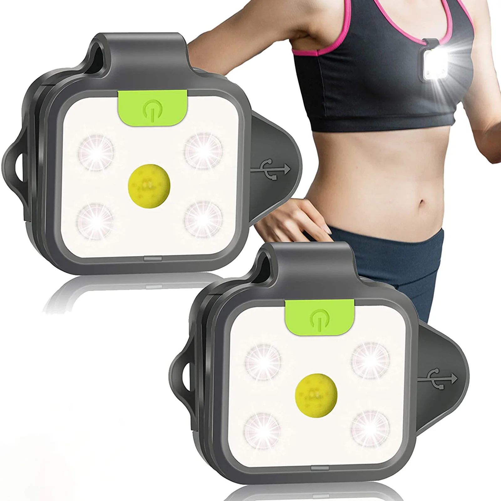 Running-Light-2Pack-Clip-On-Running-Lights-for-Runners-at-Night-4-Light ...