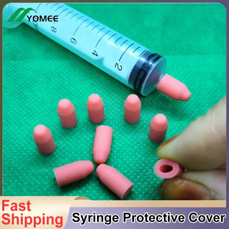 2-5-10-20-50PCS-Food-Grade-Silicone-Cap-Waterproof-Rubber-Syringe ...