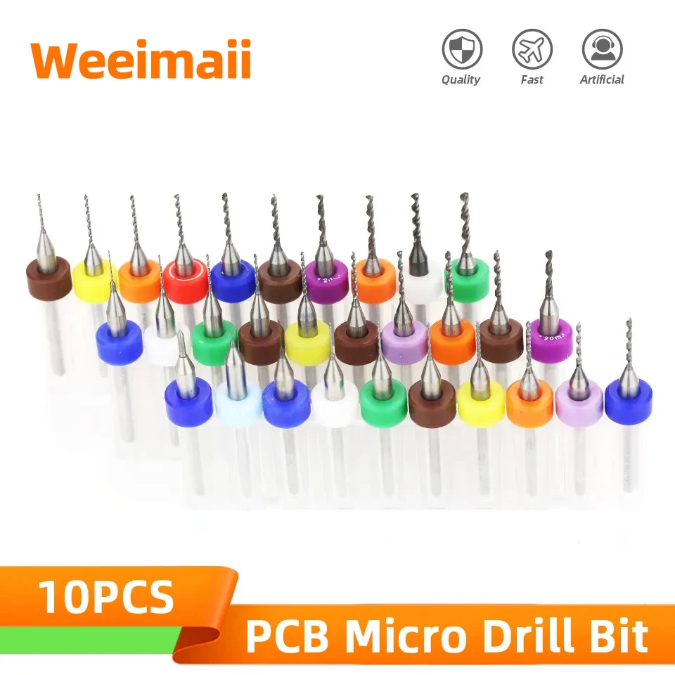 10pcs-PCB-Micro-Drill-Bit-Set-0-1-3-175mm-Tungsten-Carbide-Printed ...