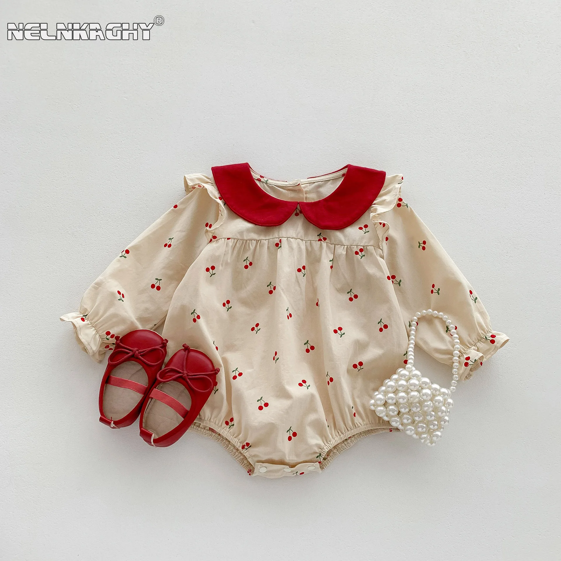 Ropa-bonita-para-beb-de-0-a-24-meses-mono-de-manga-larga-con-cuello ...