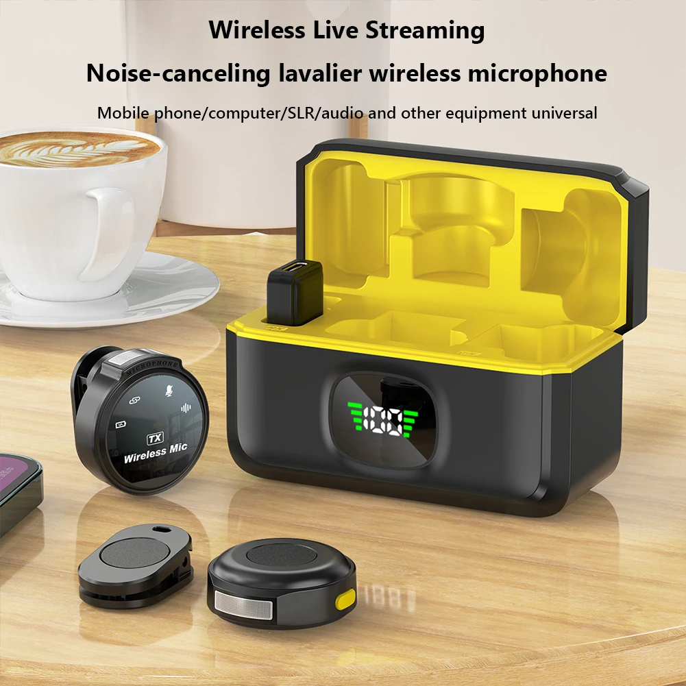 1-To-2-Wireless-Lavalier-Lapel-Microphone-with-Magnetic-Clip-Noise ...