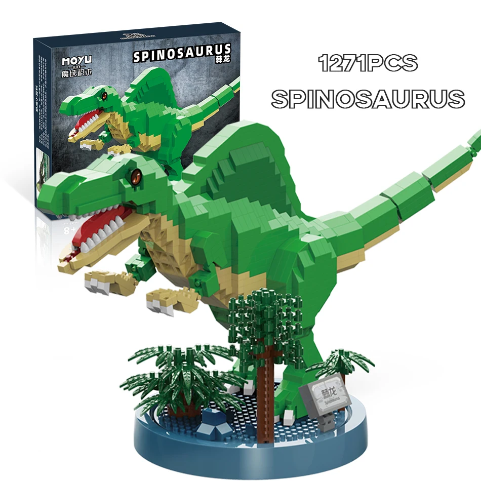 Jurassic-Dinosaurs-Building-Blocks-Indominus-Rex-DIY-Tyrannosaurus ...