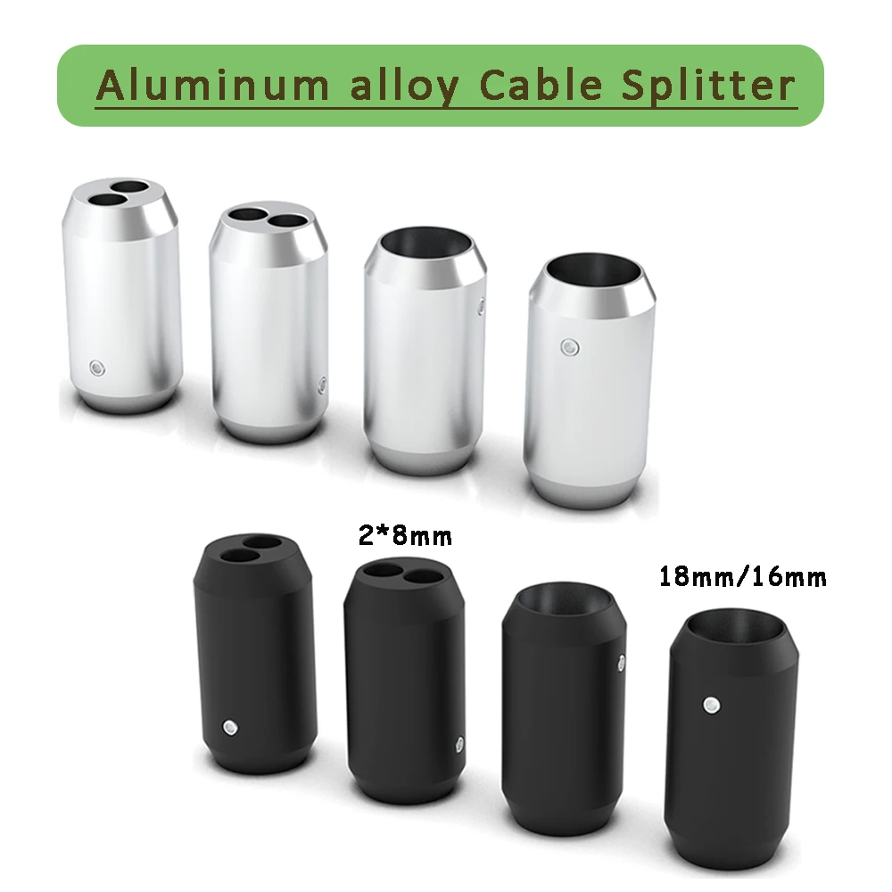 2-4-8pcs-Audio-Cable-Splitter-Rings-One-to-Two-Splitter-Speaker-Cable ...