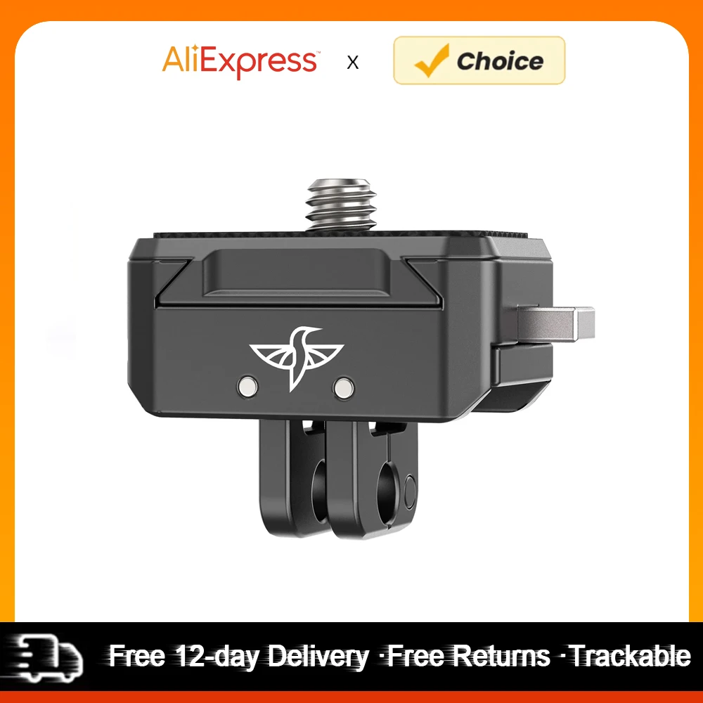 Aluminum Quick Release Mount Adapter Base with Mount Plate Magnetic ...