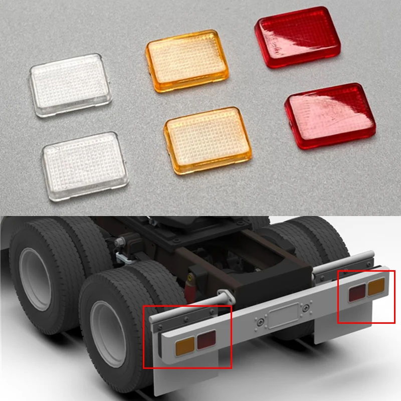 1 Set Plastic Container Light Sheet for 1/14 Tamiya RC Truck Car King ...