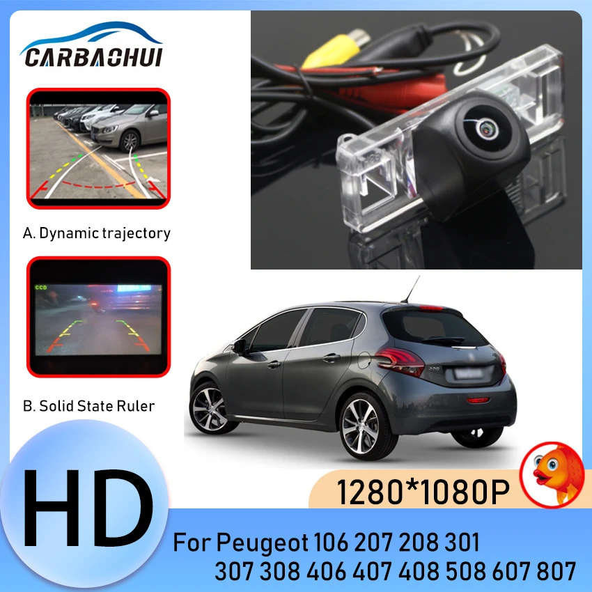 Visão Traseira Do Carro Câmera Reversa Backup Estacionamento Câmera De ...