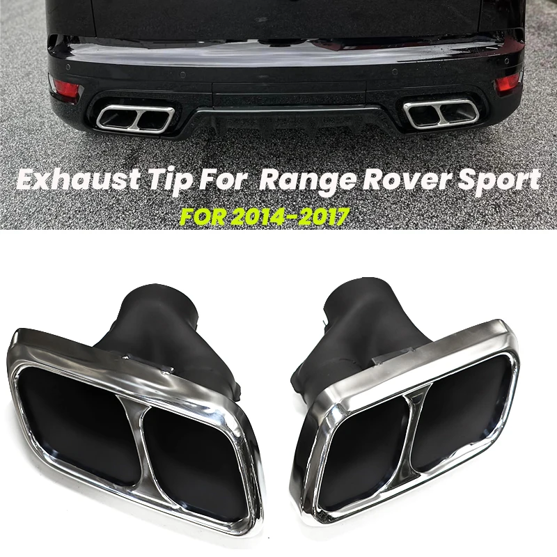 Car Exhaust Tip 304 Stainless Steel Exhaust Pipe Muffler Tip For 2014 ...