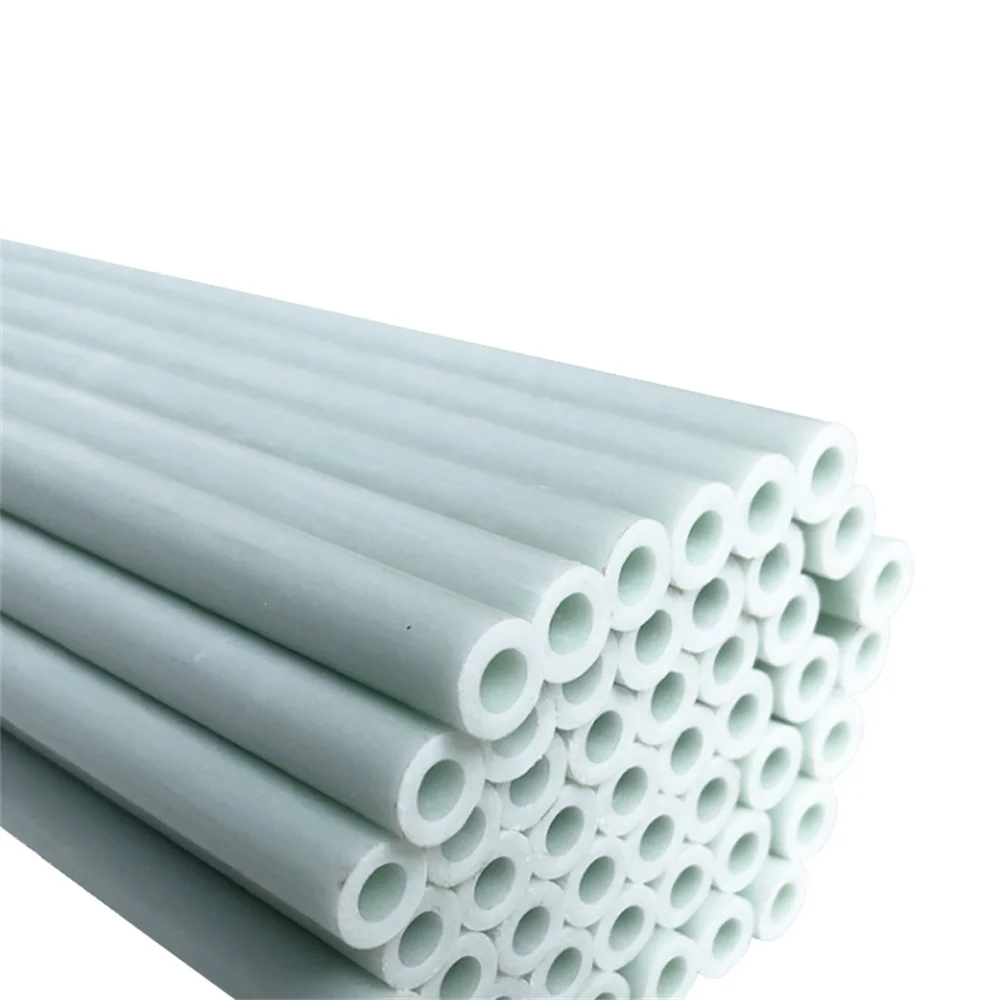 2Pcs White Fiberglass Tube OD3mm-25mm High-Strength And High-Quality ...