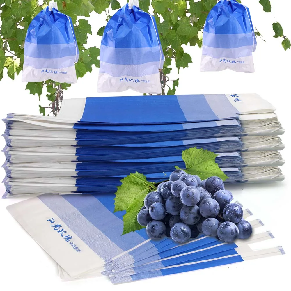 Orchard Grape Protection Bags Tricolor Paper Anti-Bird Pest Control for ...