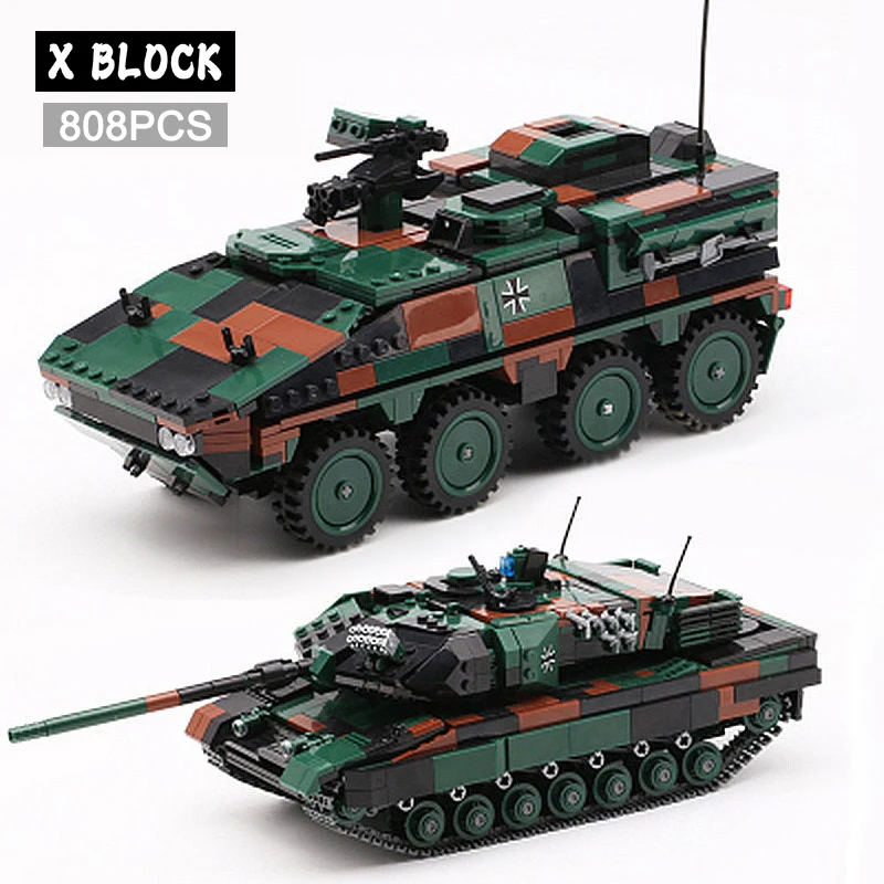 Classic-WW2-veicoli-militari-serie-Army-Tank-set-veicolo-di-trasporto ...