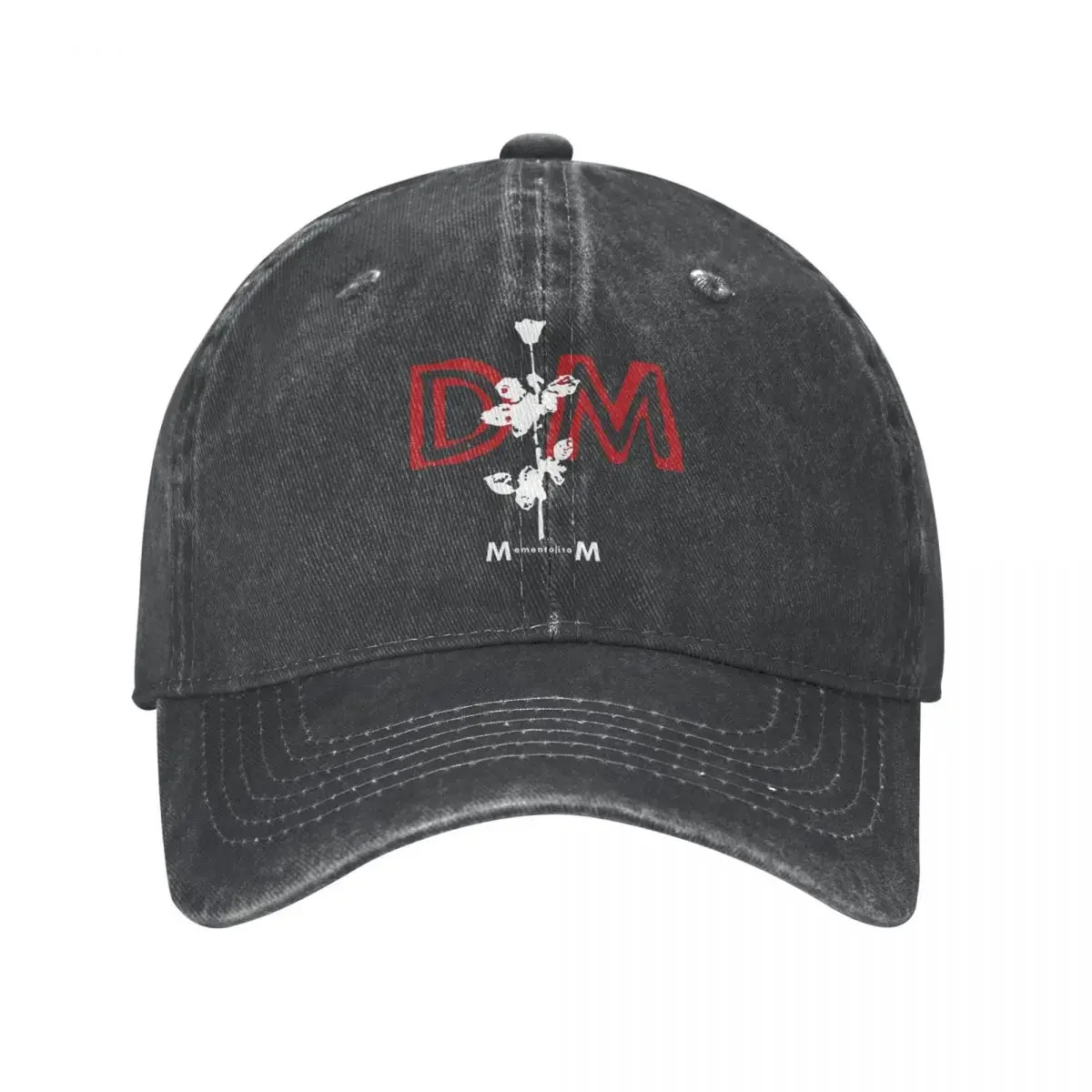 DM Memento Mori Unisex Style Baseball Cap Depeche Mode Distressed Denim ...