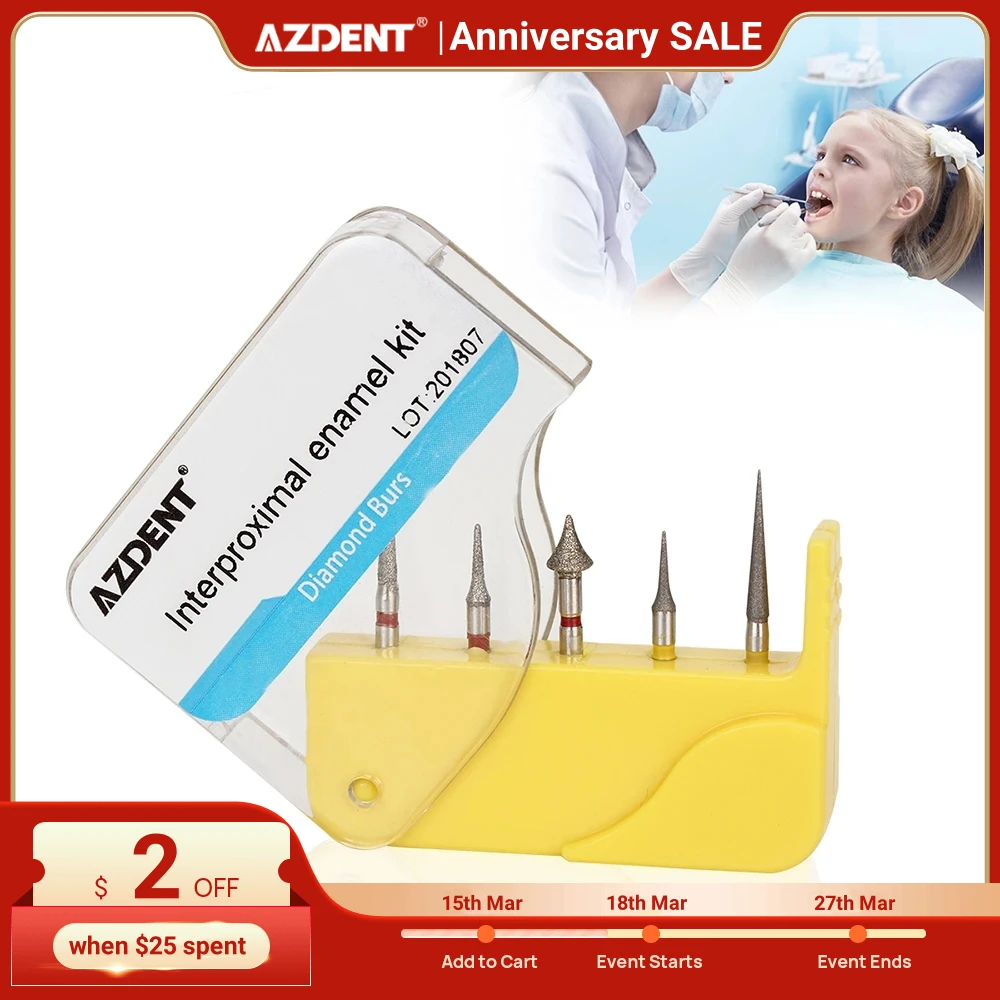 AZDENT-Dental-Diamond-Burs-Orthodontic-Interproximal-Enamel-Reduction ...