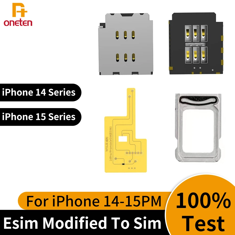 WYLIE-For-iPhone-14-15-Pro-MAX-Esim-Modified-To-Sim-No-Punching ...