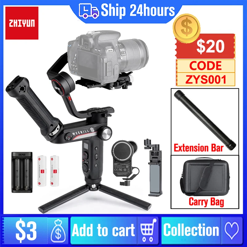 Zhiyun – Weebill S Lab Stabilisateur De Caméra À Cardan 3 Axes, Pour ...
