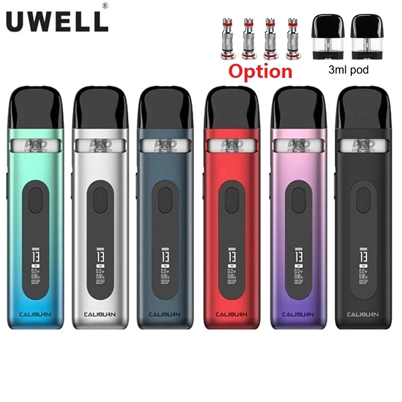 Original-Uwell-Caliburn-X-Pod-Vape-Kit-850mAh-Battery-3ml-Cartridge-Fit ...