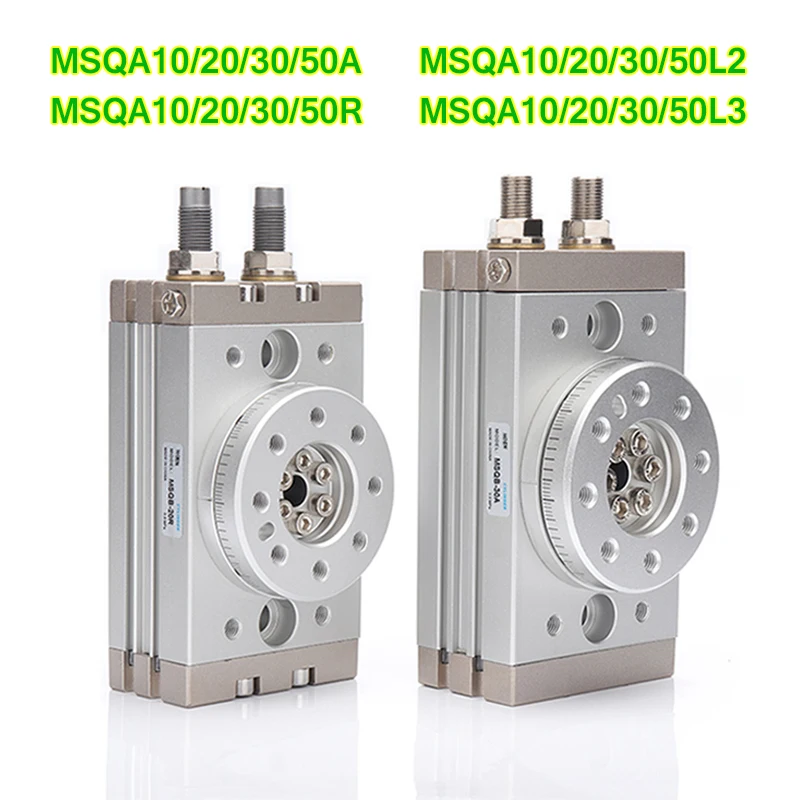 MSQA Series Action หมุนกระบอกภายใน AbsorberMSQA10 50A ปรับ Bolt MSQA10 ...