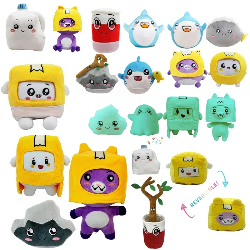 New-LankyBoxes-Plush-Toy-Removable-Cartoon-Animal-Figure-Pillow-Soft ...