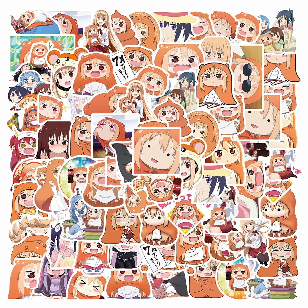 10/50/100pcs Funny Himouto! Umaru chan Anime Stickers DIY Vinyl ...