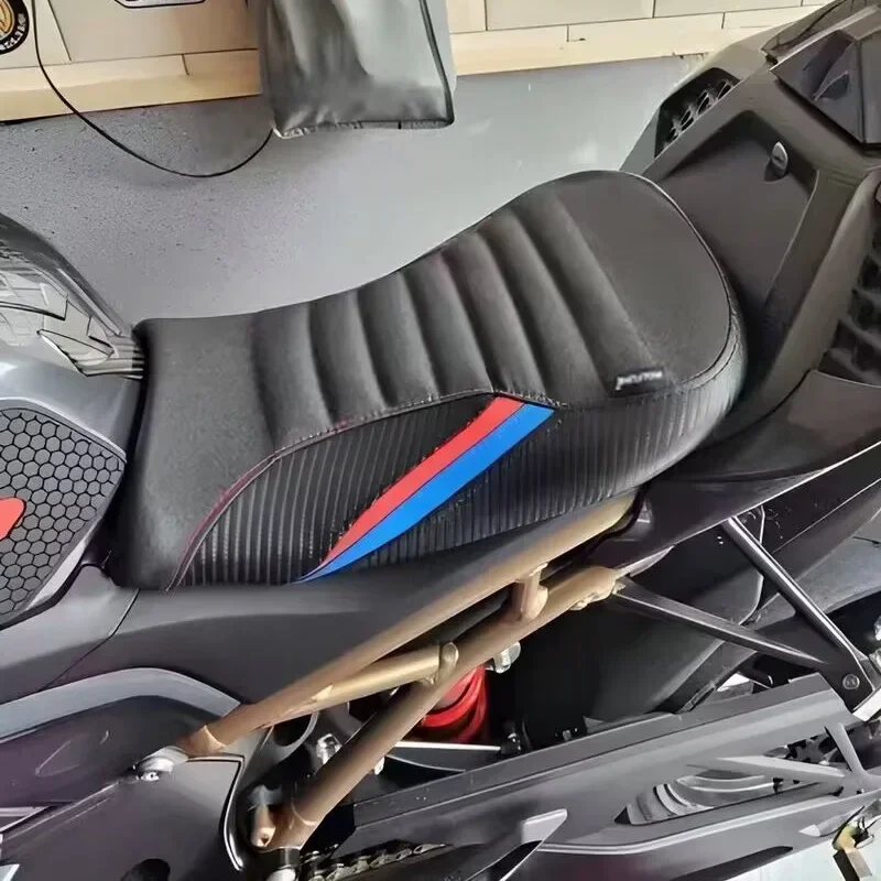 Motorcycle-Front-Driver-Bench-Rear-Passenger-Pillion-Seat-Cover-Cushion ...