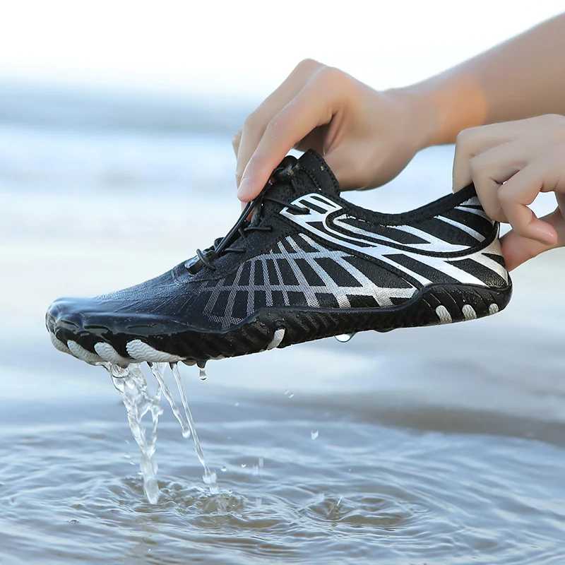 New Unisex Outdoor Non-Slip Swim Shoes Summer Beach Water Shoes Men's ...