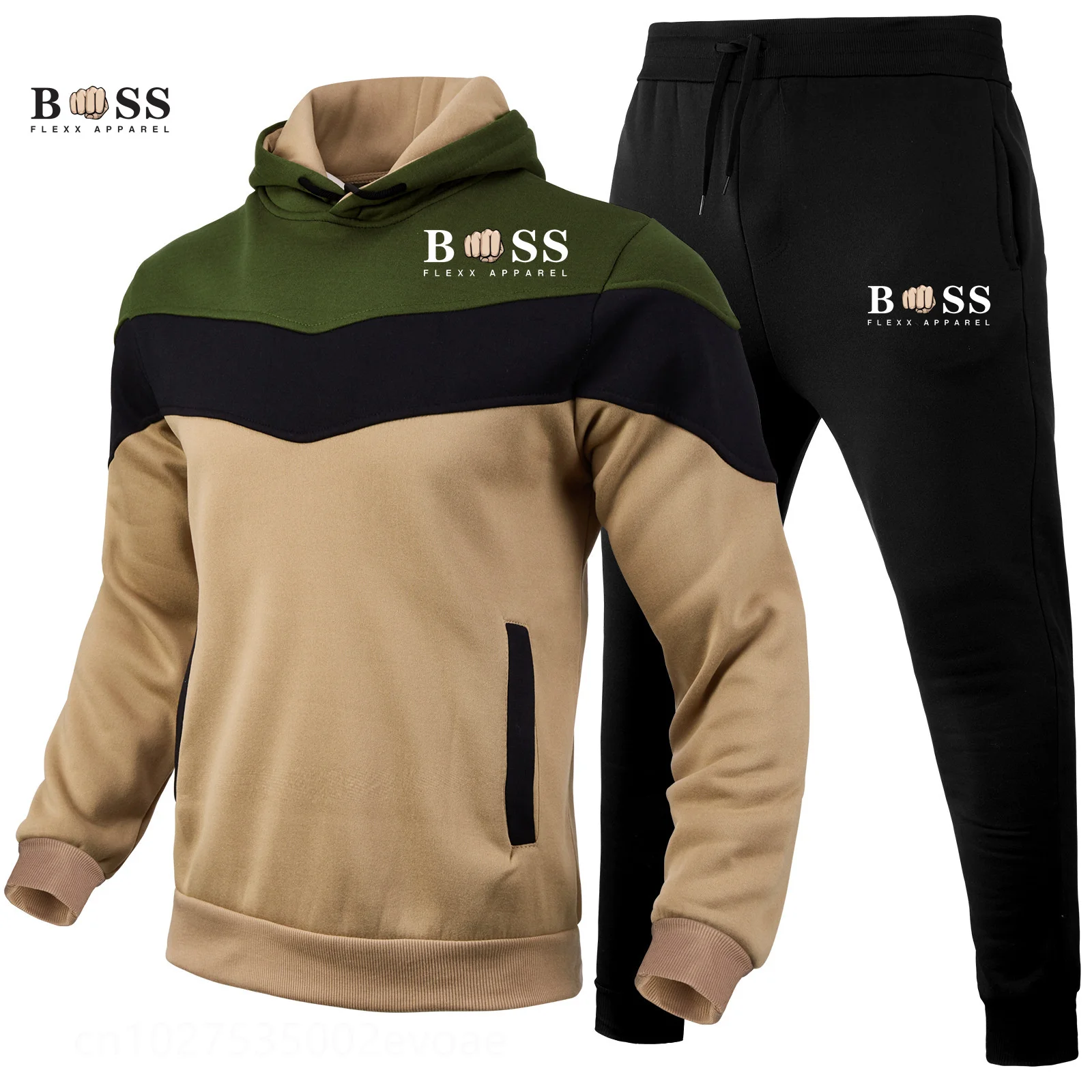 2023BSS-FLEXX-APPAREL-New-Fashion-Men-s-Sportswear-Striped-Hoodie ...