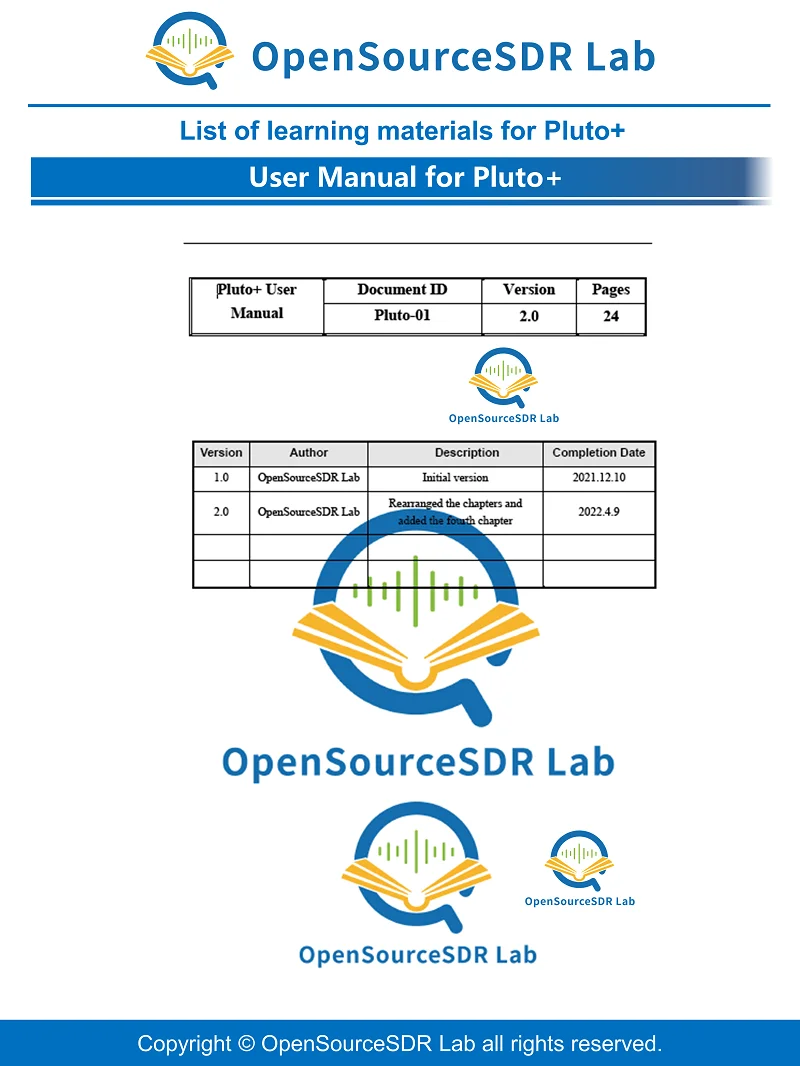 OpenSourceSDR Lab PLUTO+ SDR AD9363 2T2R SDR 70MHz-6GHz Software Defined,Pluto SDR