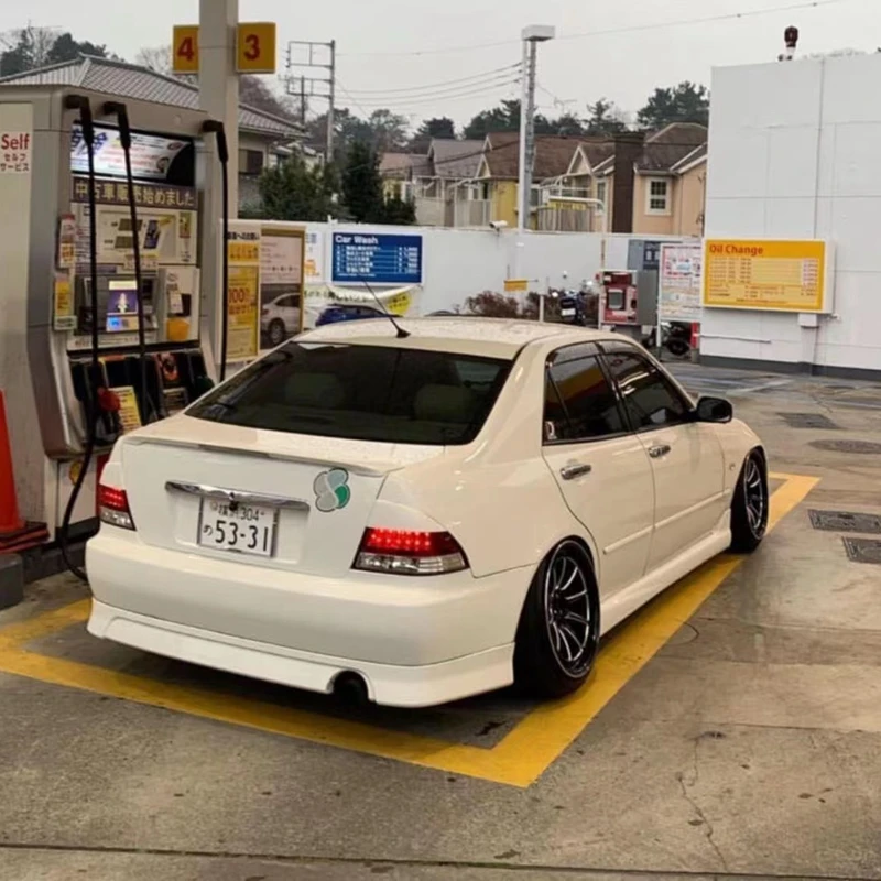 For-Lexus-is200-high-quality-Carbon-Fiber-rear-boot-Wing-led-Spoiler ...