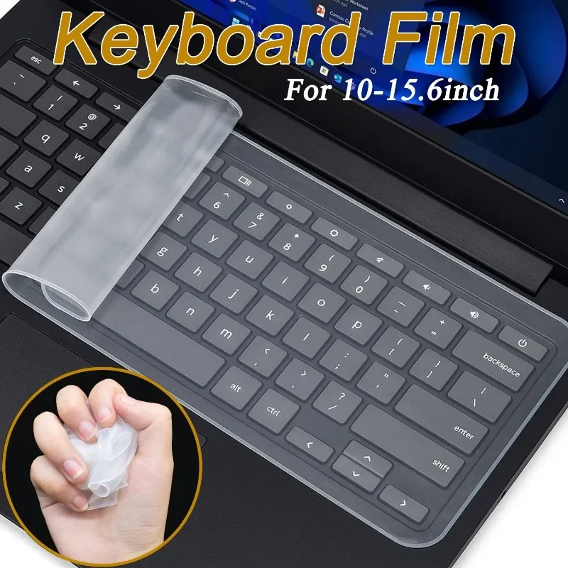 Universal-Keyboard-Cover-for-10-15-6-Laptop-Notebook-Silicone-Protector ...