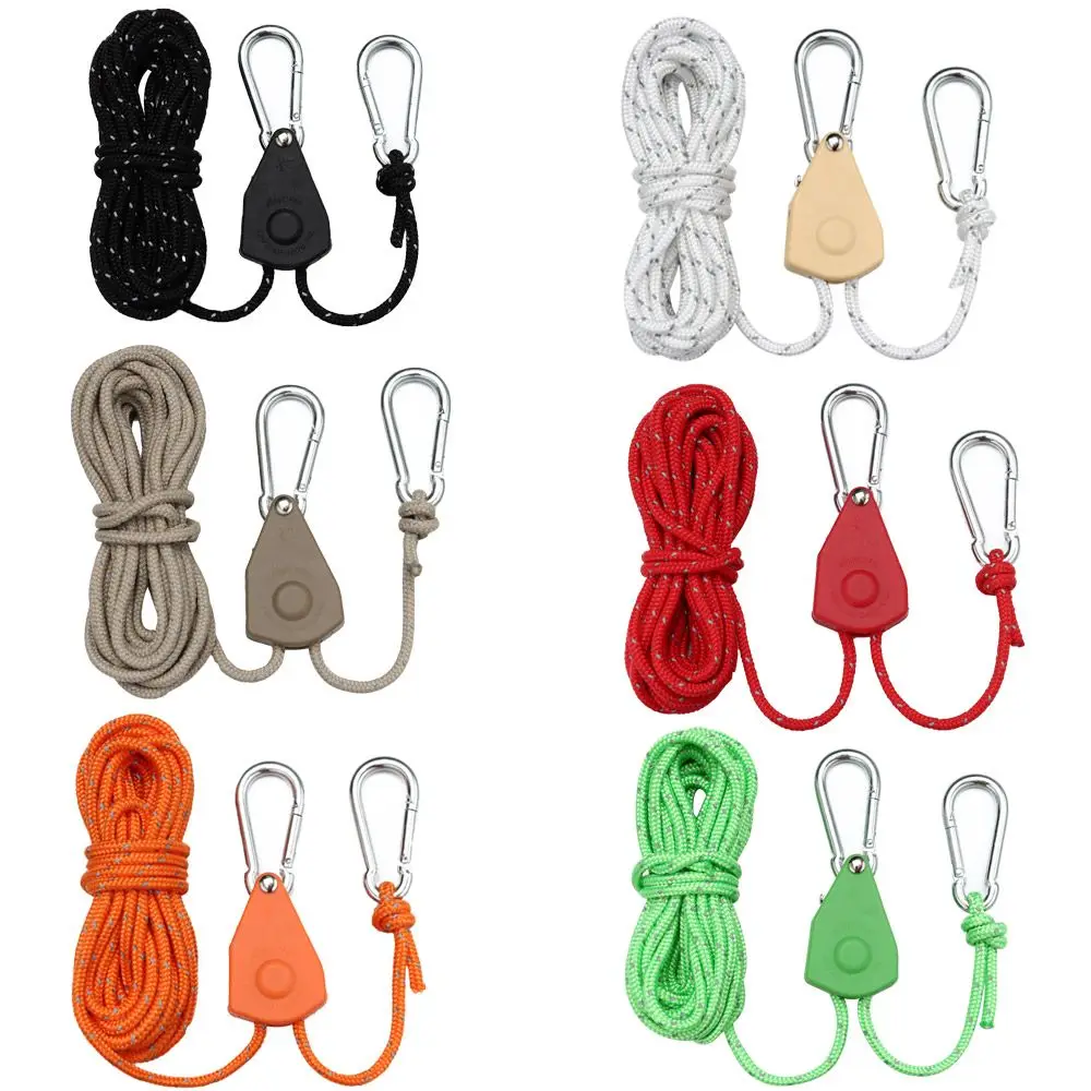 4M-Wind-Rope-Tent-Accessories-Camping-Tool-Ratchet-Hangers-Adjustable ...