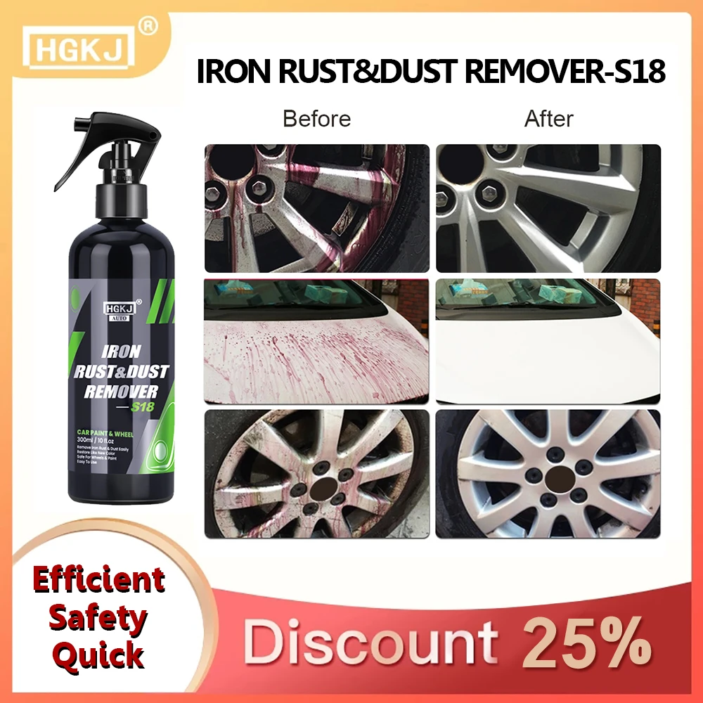 Iron Remover 300ML Protect Wheels And Brake Discs From Iron Dust Rim ...