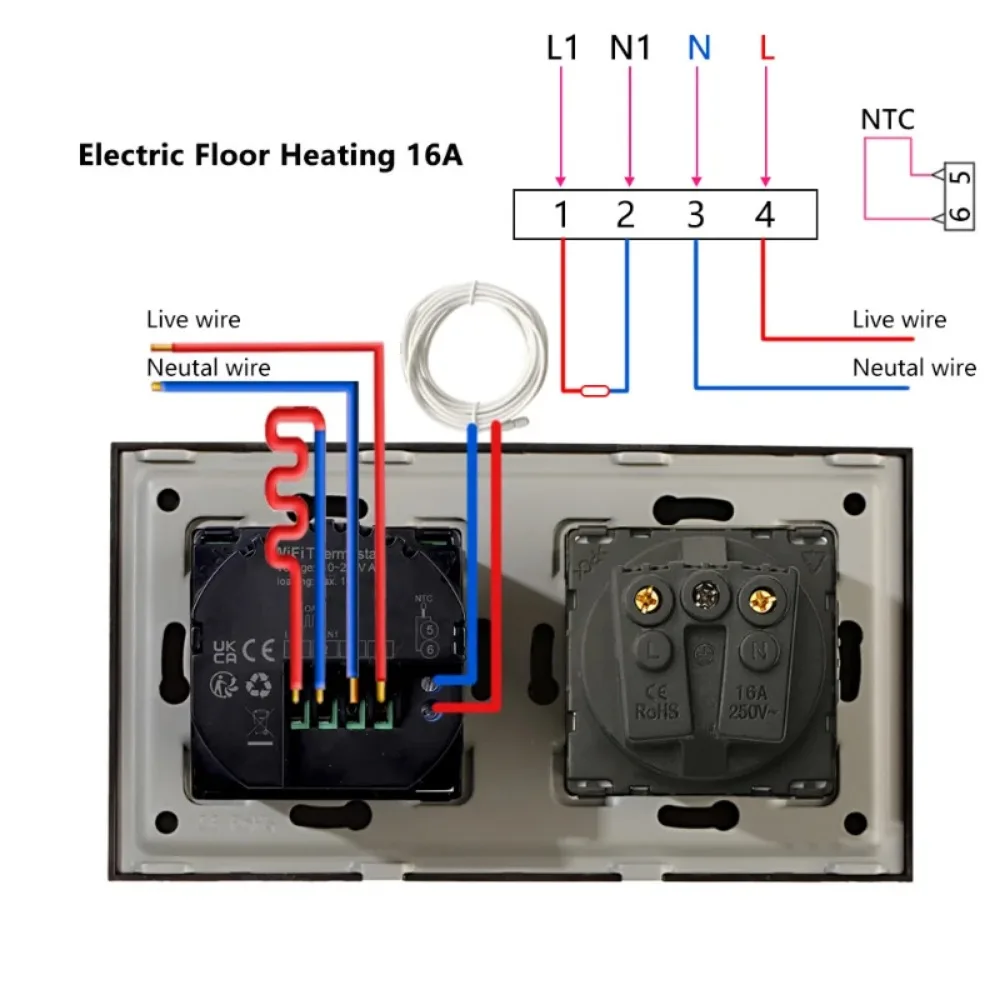 Thermostat Light Switch