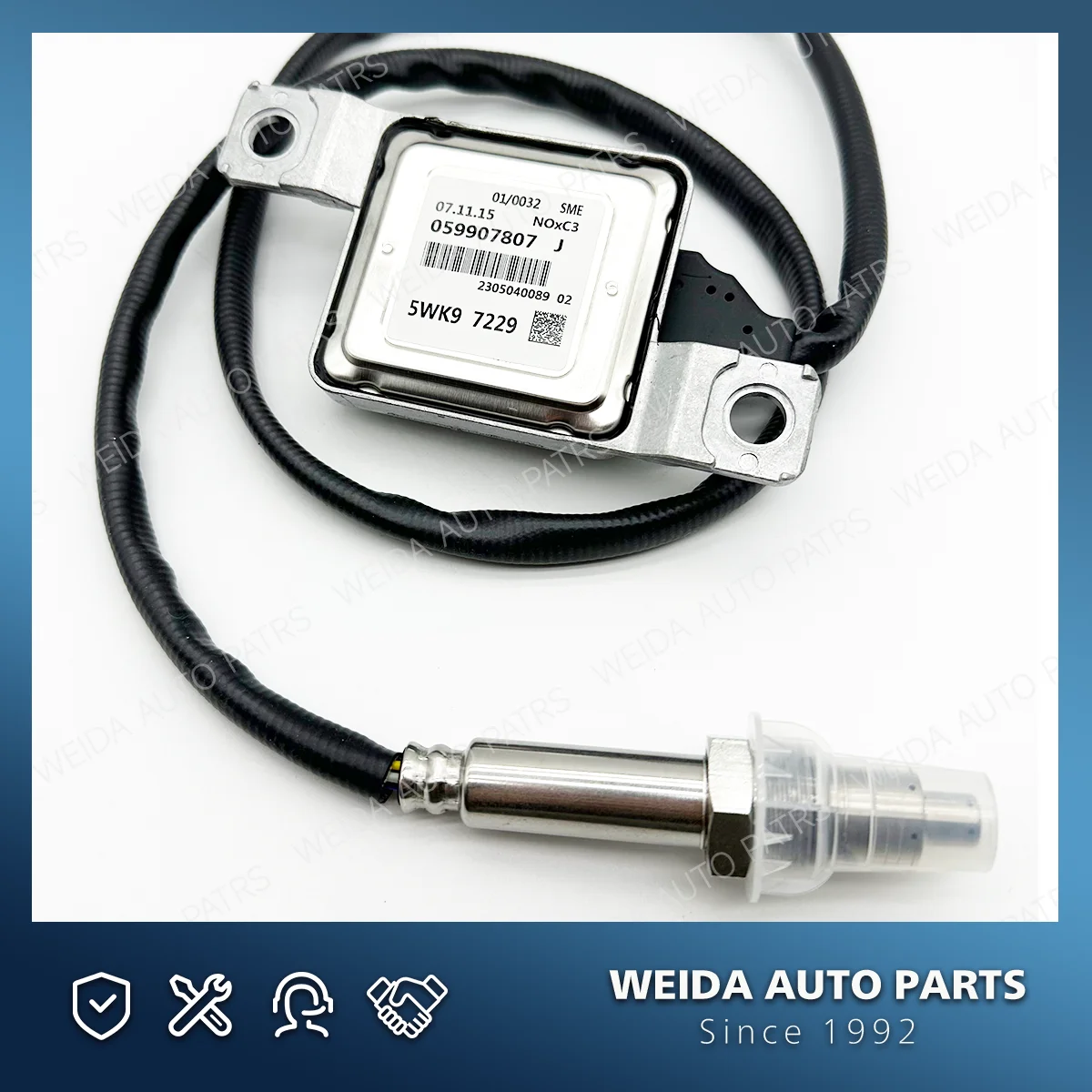 Nitrogen Oxide Sensor NOx Sensor 5WK97229 059907807J Fits For VW ...