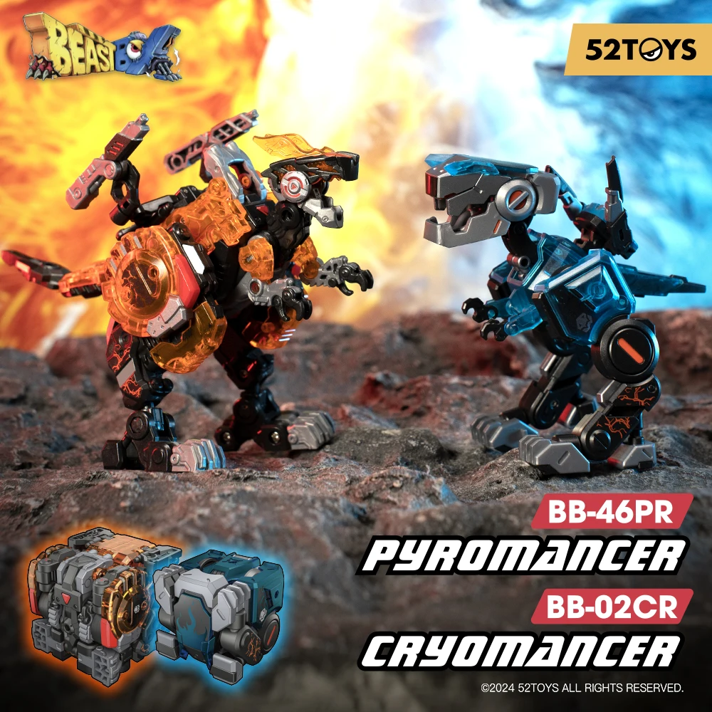 52TOYS-BB-46PR-Pyromancer-BB-02CR-Cryomancer-Deformation-Robot ...