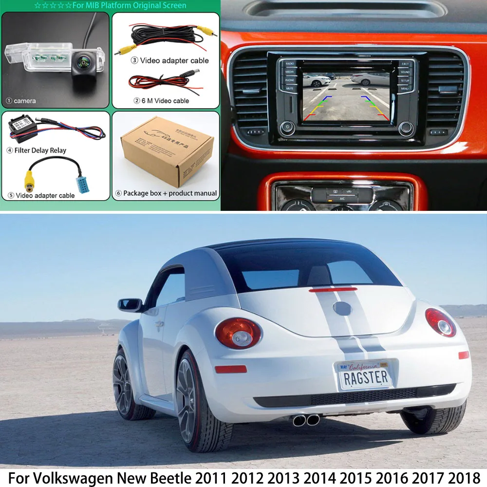 HD Car Backup Reverse Camera For Volkswagen VW New Beetle 2011 2012 ...