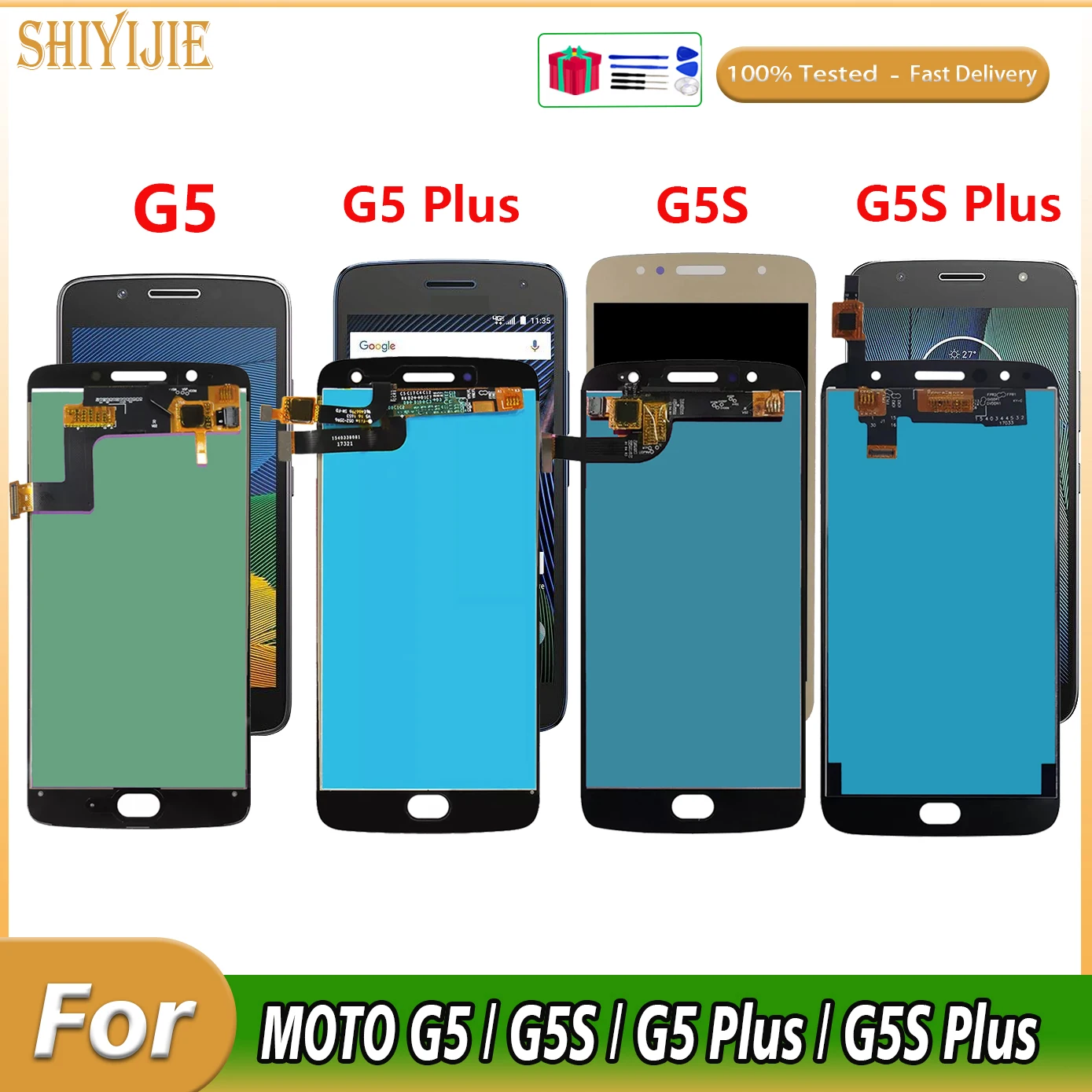 AMOLED-For-Motorola-MOTO-G5-G5-Plus-G5S-Plus-G5S-XT1670-XT1685-XT1803 ...