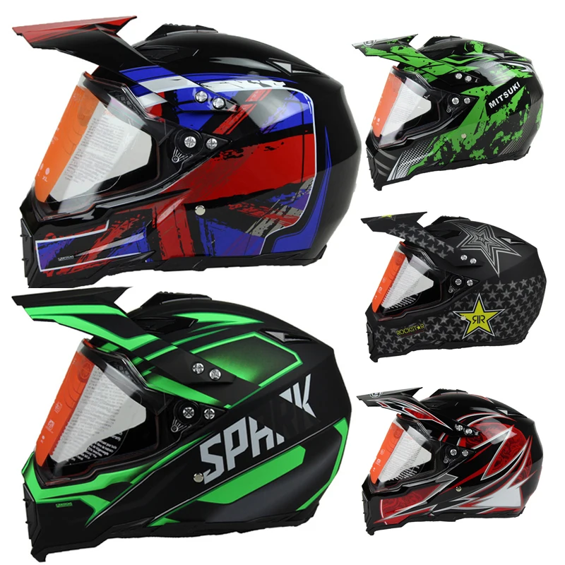 Professional-Racing-Motocross-Helmets-Off-Road-Motorcycle-Helmet-Full ...