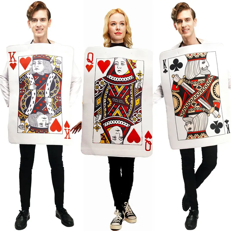 Umorden-Adult-Men-Women-Playing-Card-Poker-King-and-Queen-of-Hearts ...