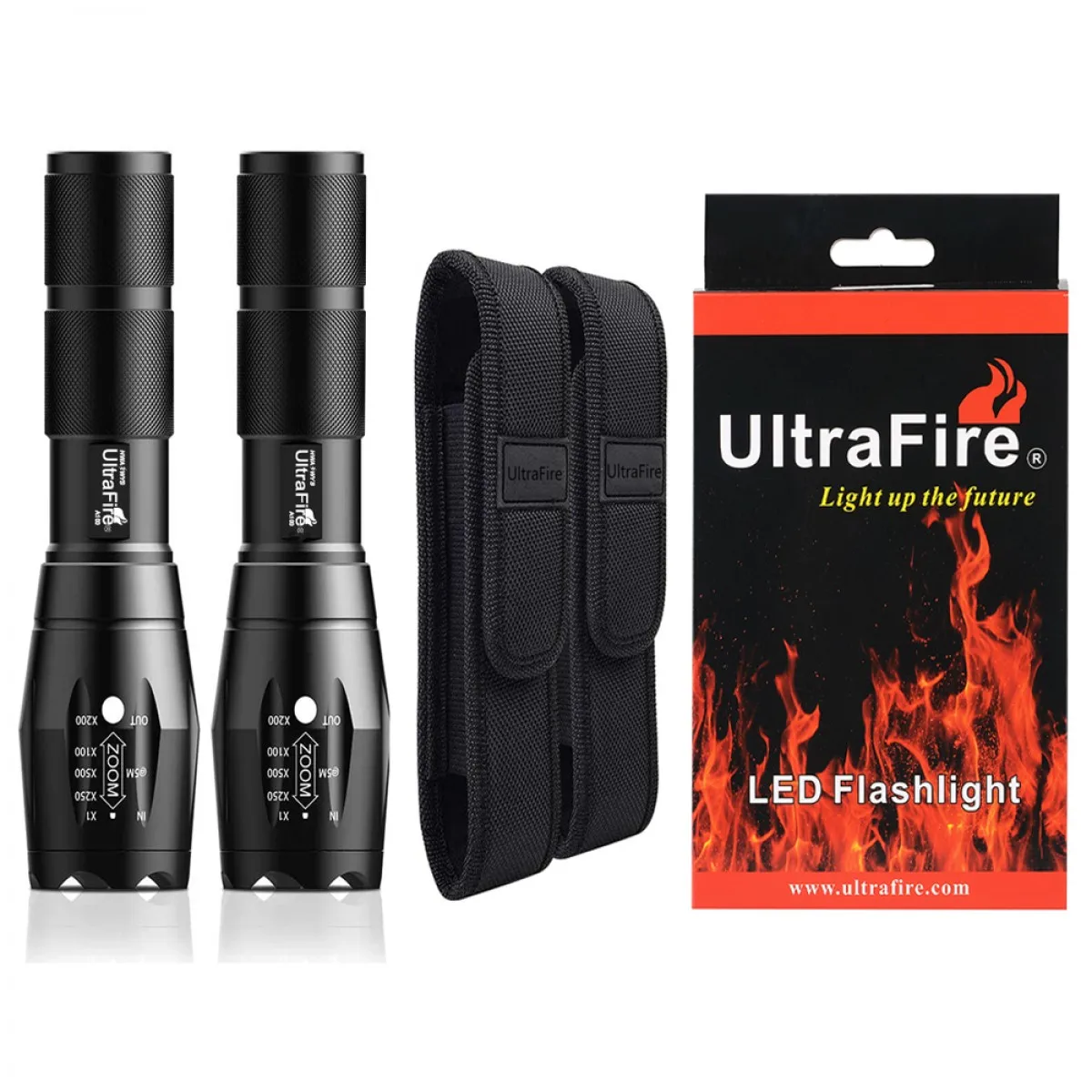 UltraFire-A100-linterna-con-zoom-de-alto-brillo-de-5-modos-10W-800-l ...