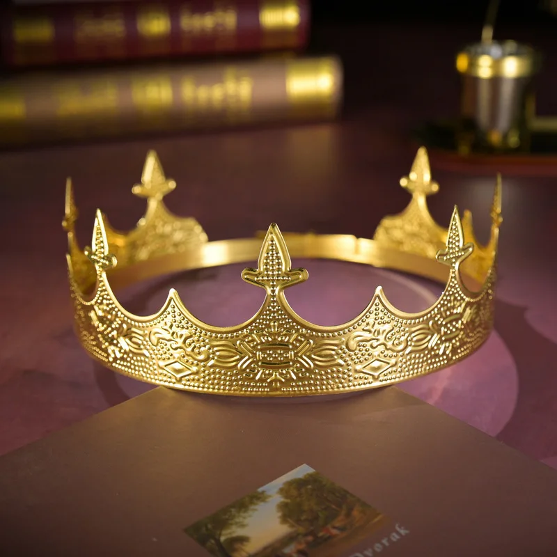 KMVEXO-King-Crown-for-Men-Royal-Men-s-Crown-Prince-Tiara-for-Wedding ...