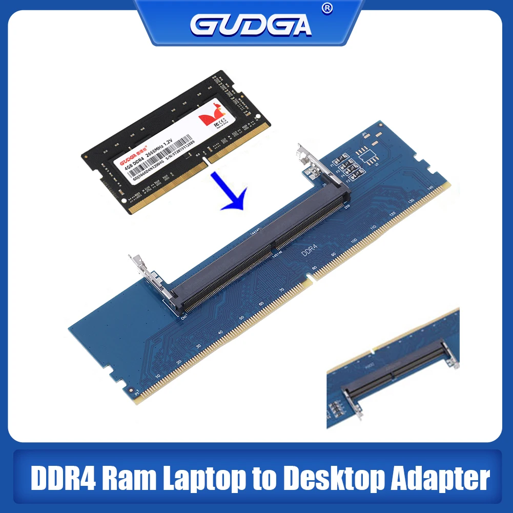 DDR4-Notebook-Memoria-Ram-to-Desktop-Memory-Connector-Adapter-Card ...
