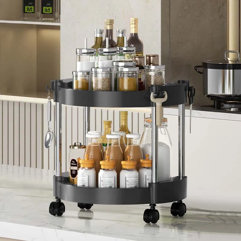 Kitchen-Rotatable-Spice-Rack-Condiment-Corner-Countertop-Salt-Oil ...