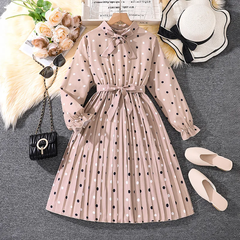 Kids-Casual-Dress-for-Girls-Clothes-Autumn-Winter-2024-New-Children ...