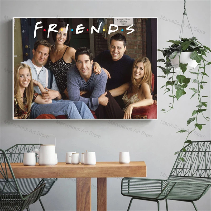 TV-Series-Friend-Canvas-Painting-Posters-and-Prints-Wall-Art-Pictures ...