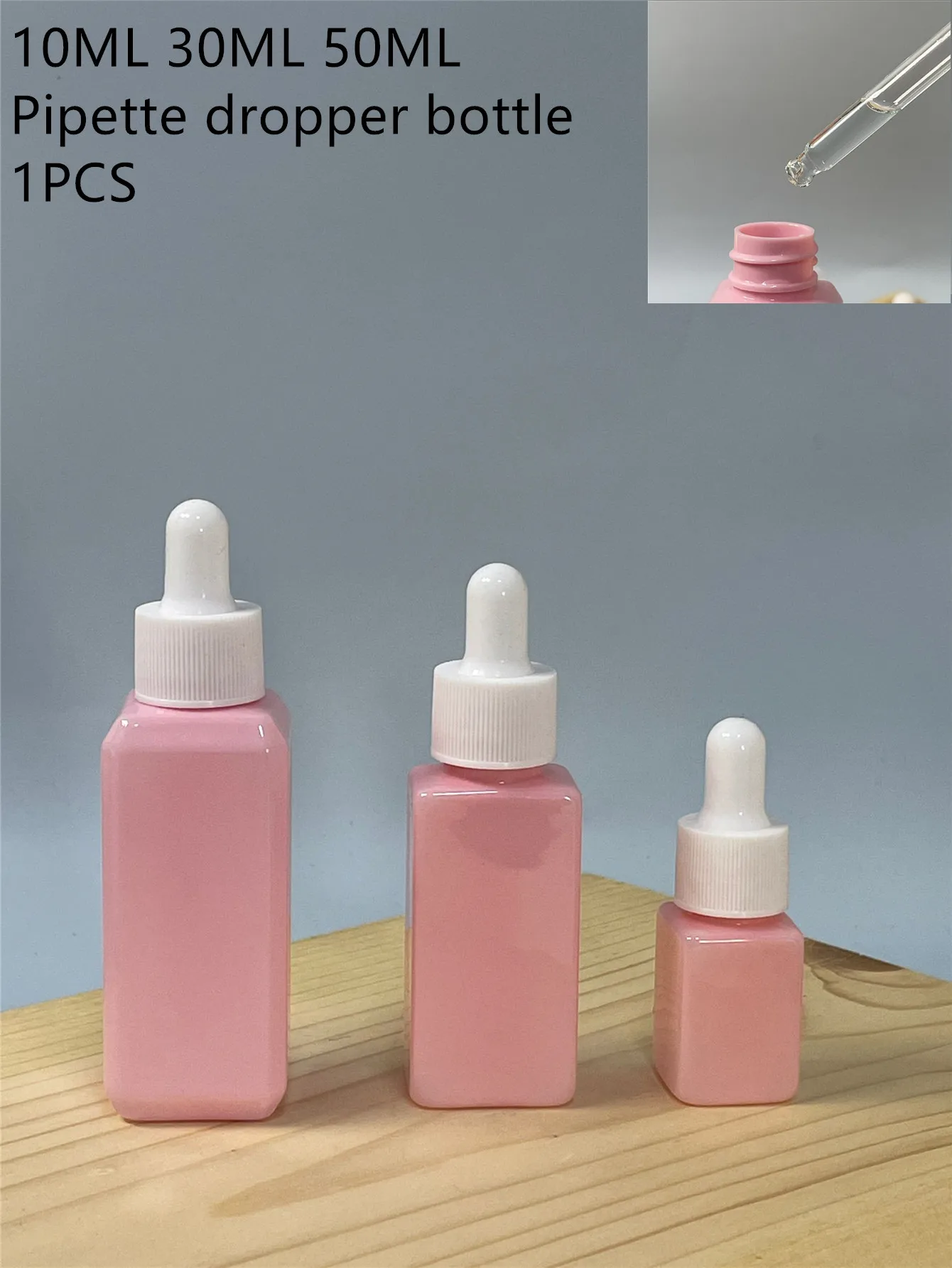 Essential oil dropper bottle 30ML 50ML pipette 1PCS cosmetics sample ...