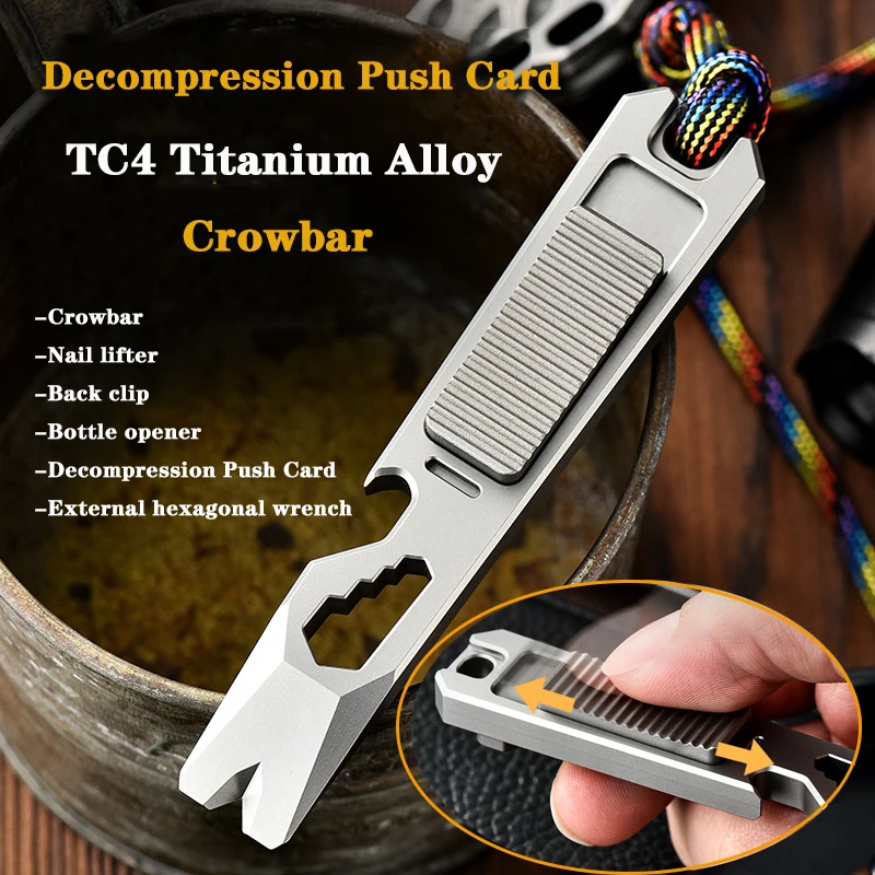 TC4-Titanium-Alloy-Crowbar-Decompression-Push-Slider-Multi-Function ...